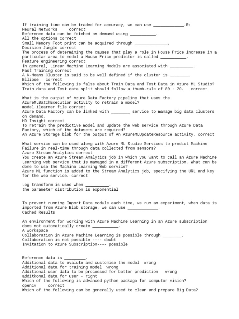 Azure Machine Learning | PDF | Machine Learning | Microsoft Azure