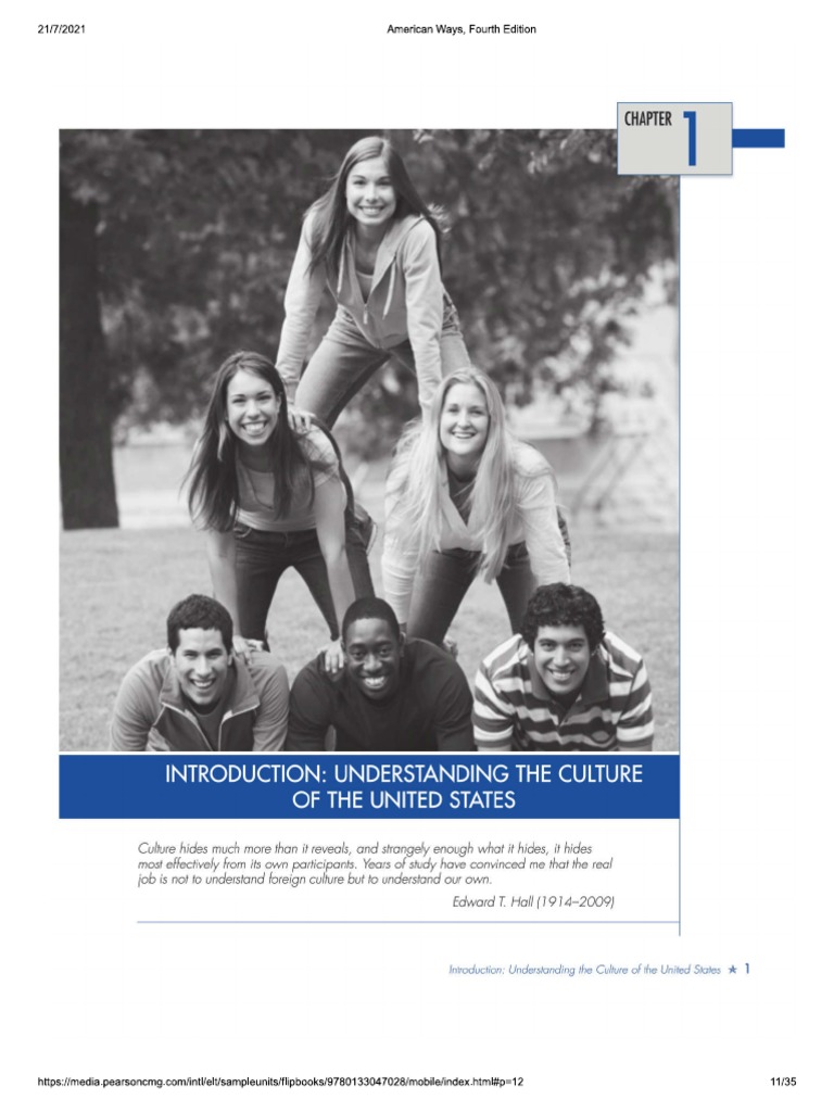 American Ways, Fourth Edition - 1 | PDF