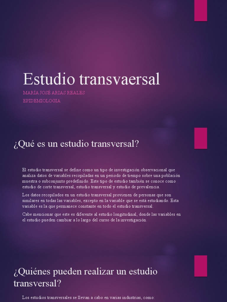 Guía Completa sobre Estudios Transversales | PDF | Cognición