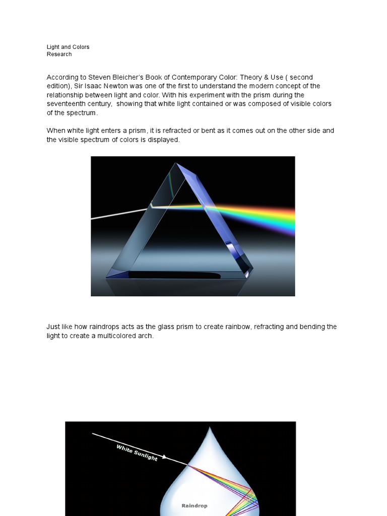 Newton Research | PDF | Color | Light