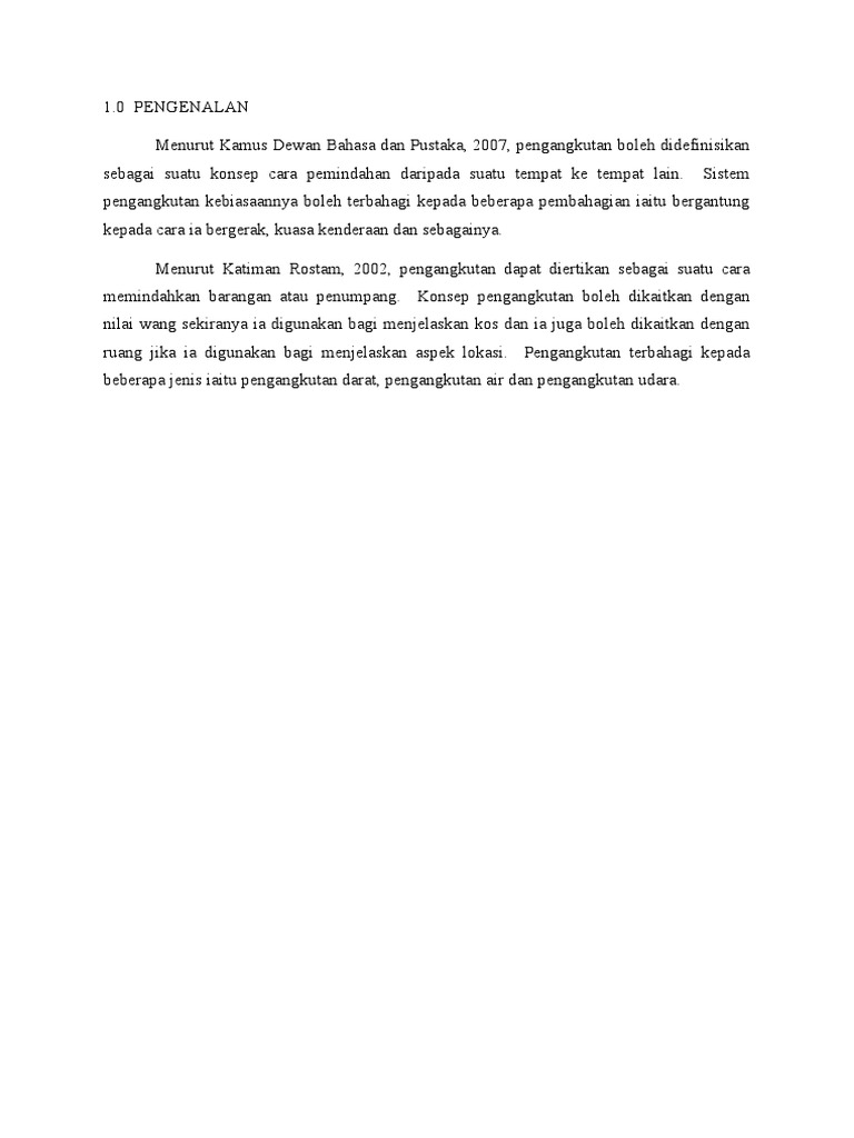 Kerja Kursus Geo STPM Sem 3 | PDF