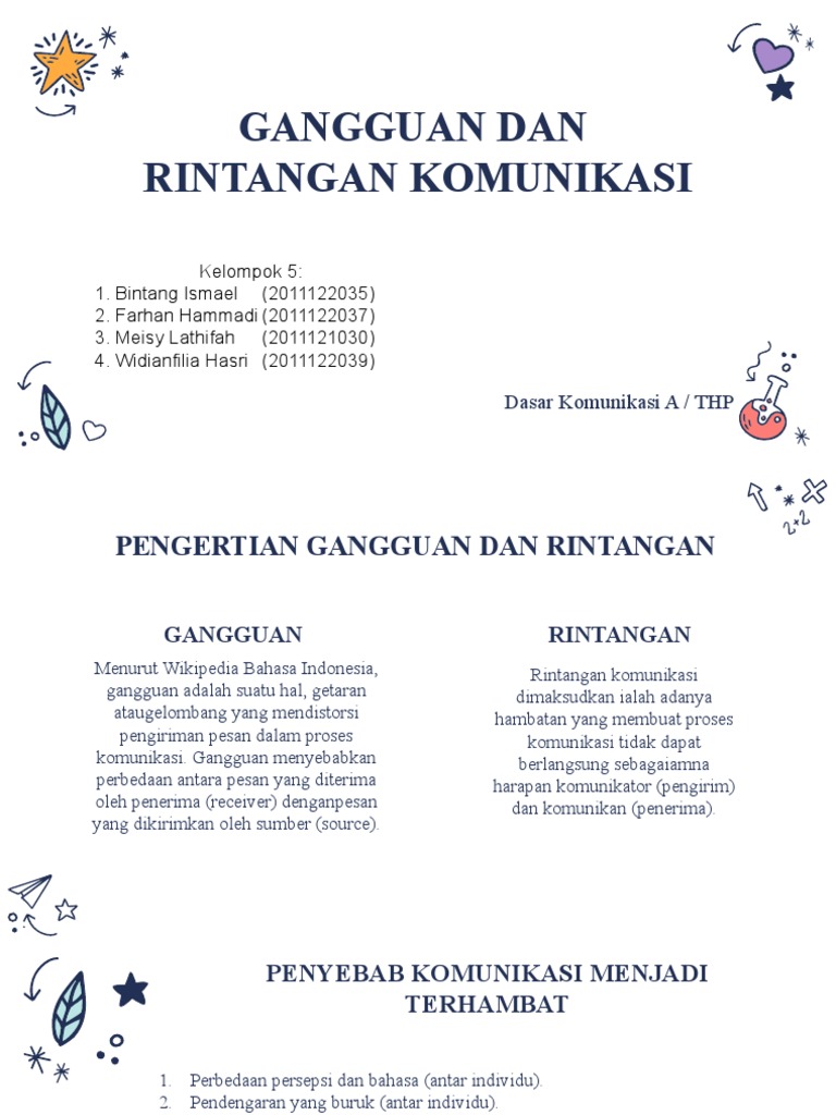Hambatan Komunikasi | PDF | Sains & Matematika