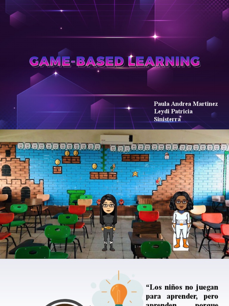 Presentación Aprendizaje Basado en Video Juegos | PDF | Videojuegos ...