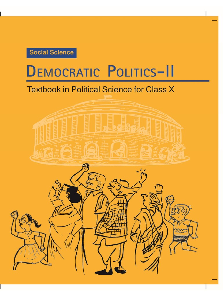 NCERT-Class 10-Social Science-Democratic Politics - II (Civics) | PDF ...