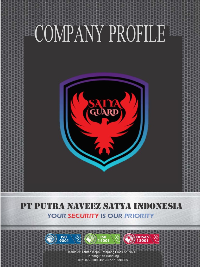 Company Profile Security Satyaguard | PDF