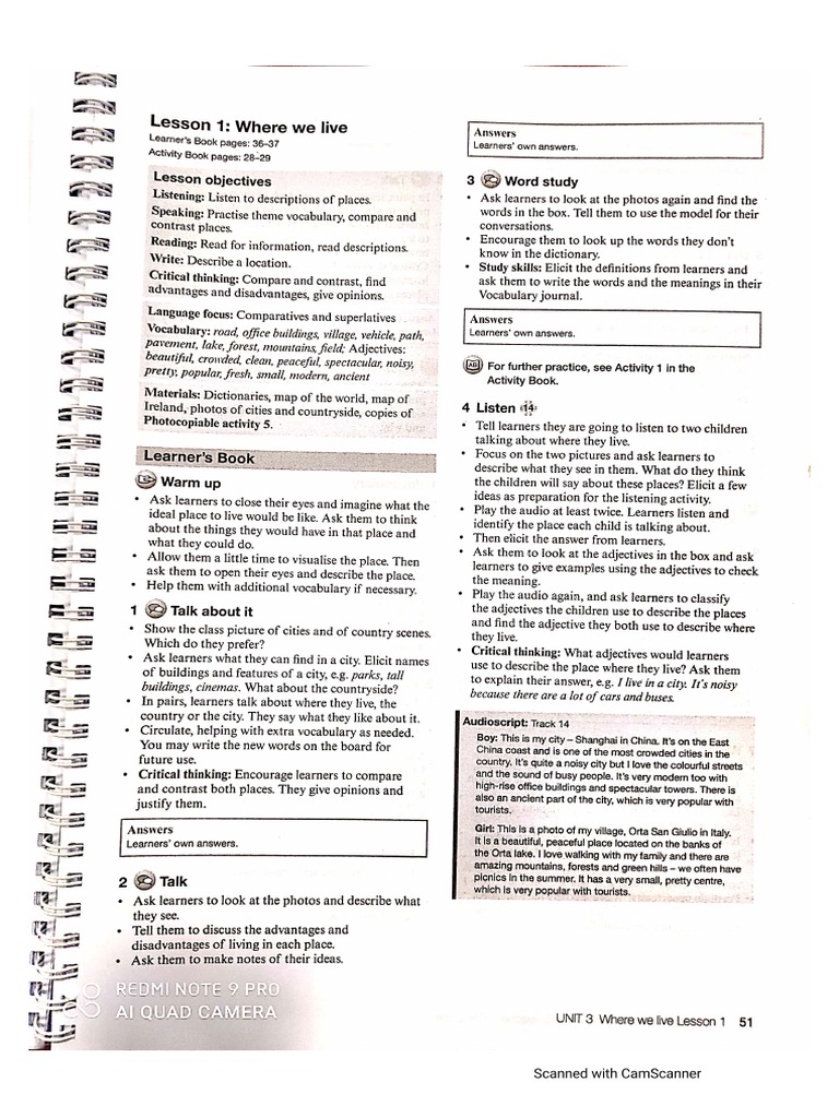 Global English Grade 5 Teacher Resource | PDF