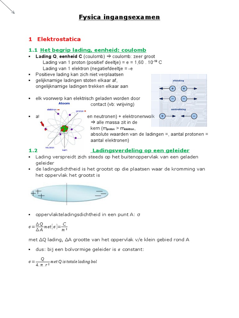 Samenvatting Fysica | PDF