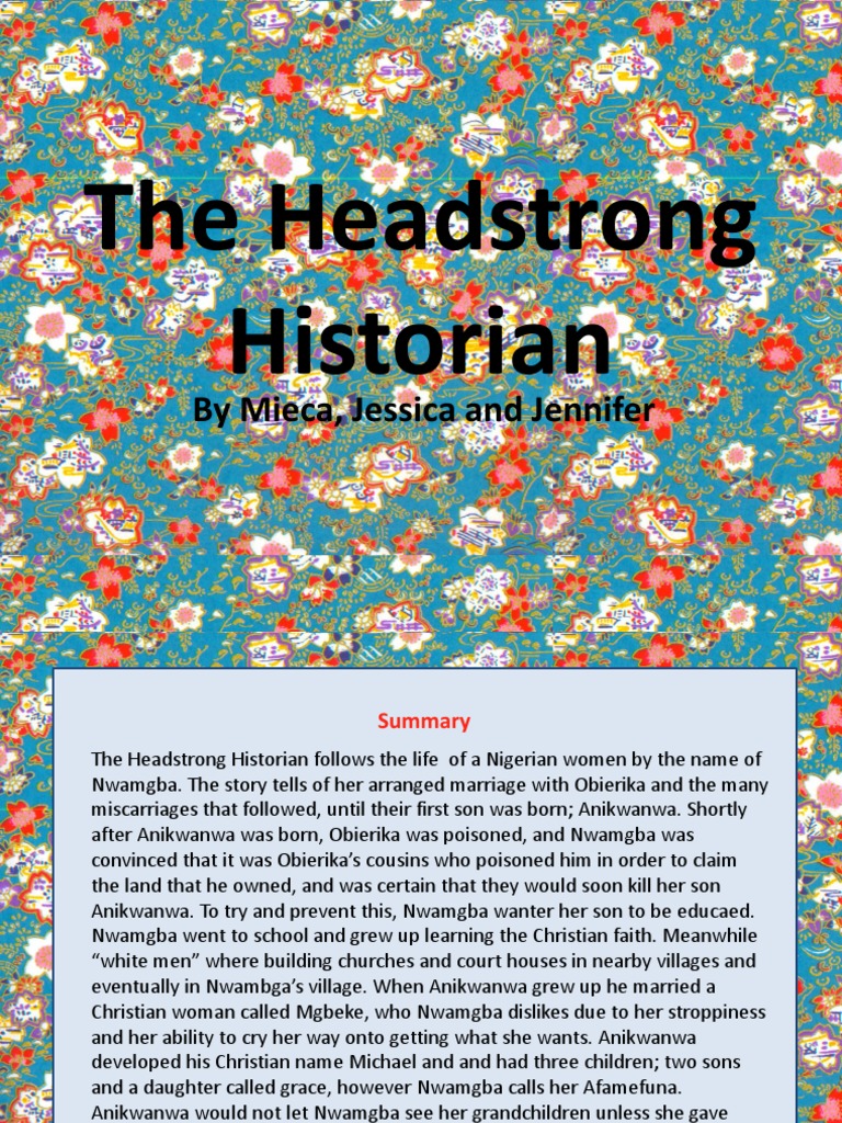 The Headstrong Historian: by Mieca, Jessica and Jennifer | PDF | Family