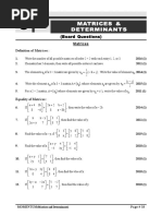 5th Matrices CXC Questions PDF | PDF