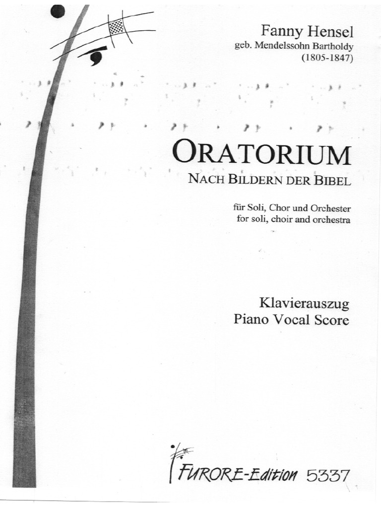 Oratorium Fanny | PDF