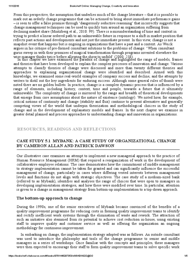 MyBank Case Study | PDF | Banks | Innovation