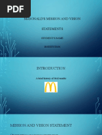 KFC Vision Statement | PDF