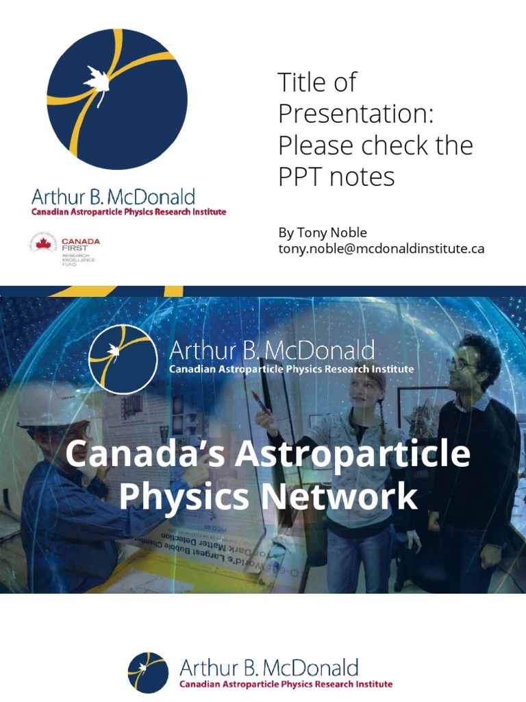 McDonald Institute PPT Template and Assets | PDF