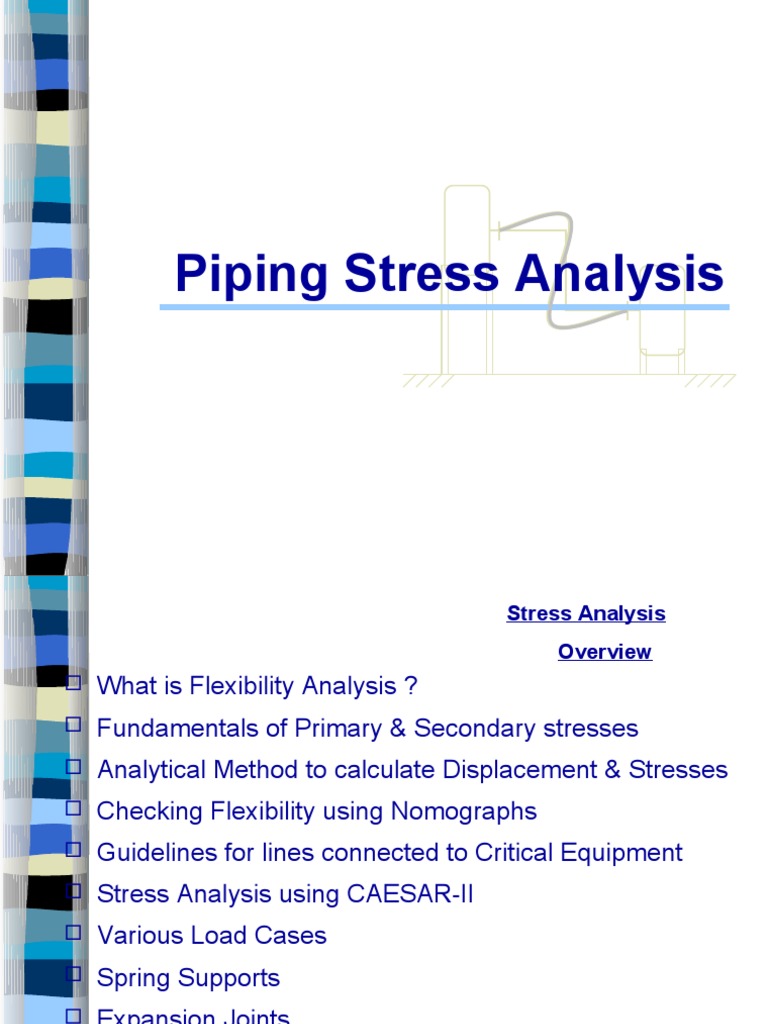 Pipe Stress Amp Support 1 | PDF | Pipe (Fluid Conveyance) | Stress ...
