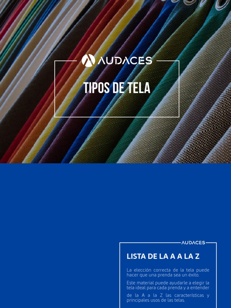 Tipos de Tela | Descargar gratis PDF | Textiles | Seda
