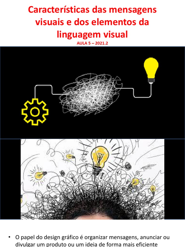 Aula 5 - Linguagem Visual e Percepção Estácio | PDF | Design gráfico ...