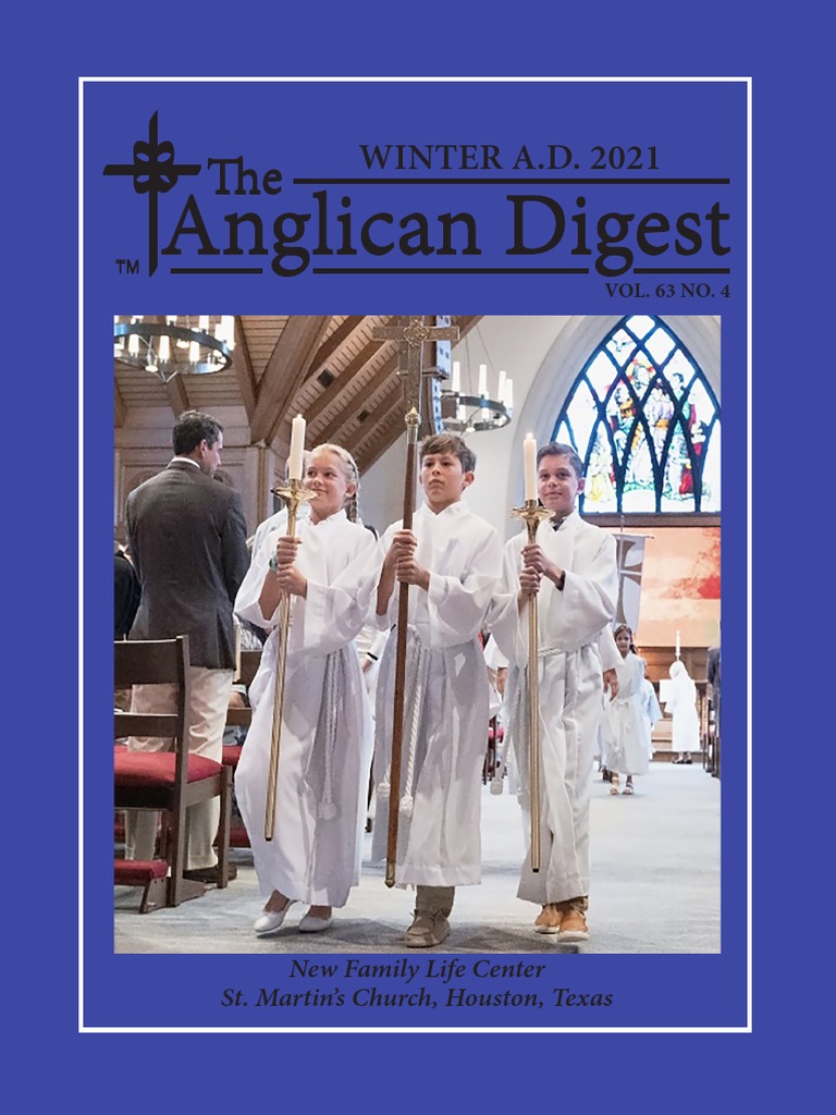 Issues Archive - The Anglican Digest