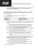 [Annex A.] Application Form | PDF | Affidavit | Government