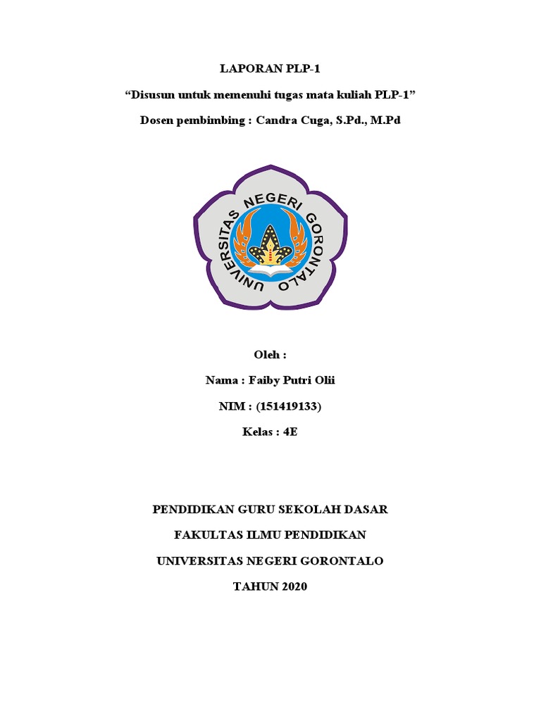 Laporan PLP 1 | PDF