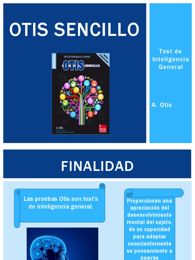 Otis Sencillo | PDF | Inteligencia