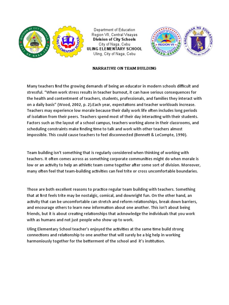 Narrative Team Building | PDF