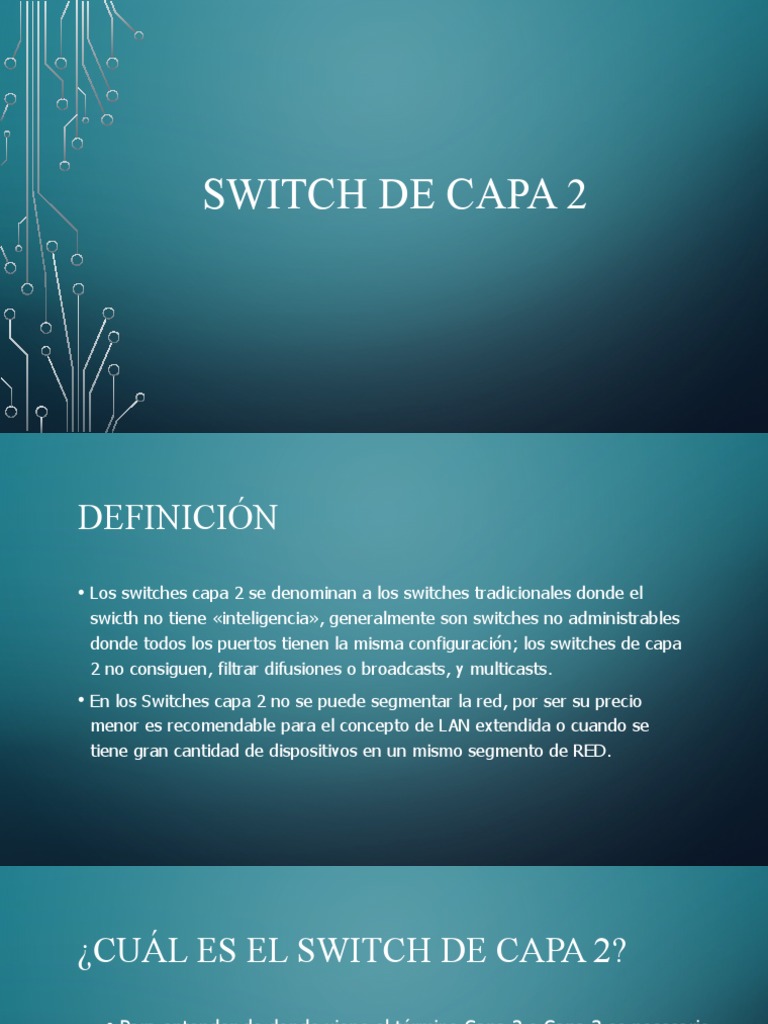 Switches de Capa 2 y 3 | PDF | Conmutador de red | Enrutador (Computación)