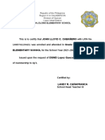 Appendix 63 - RIS Sample | PDF