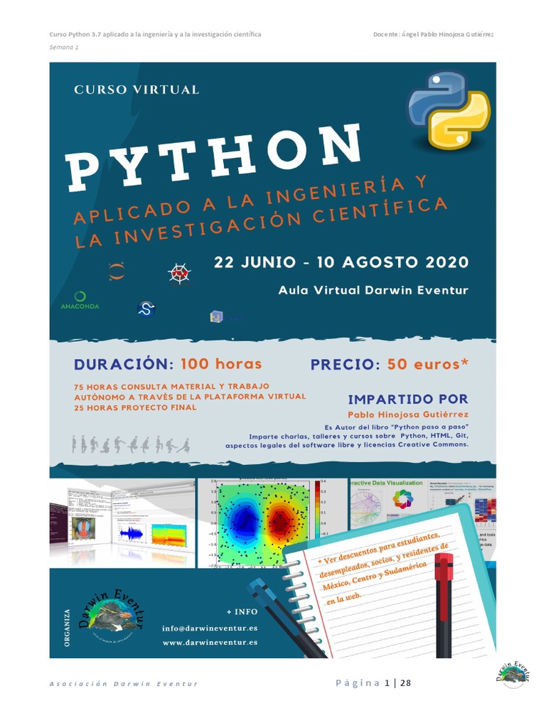 Modulo 1. Introducción A Python - 2020 | PDF | Software libre ...