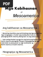 Ang Kabihasnang Aztec | PDF