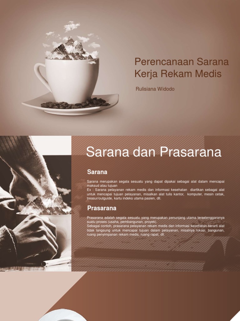 Perencanaan Sarana Kerja RM | PDF | Bisnis
