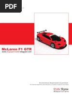 Dodge Challenger Papercraft Template | PDF