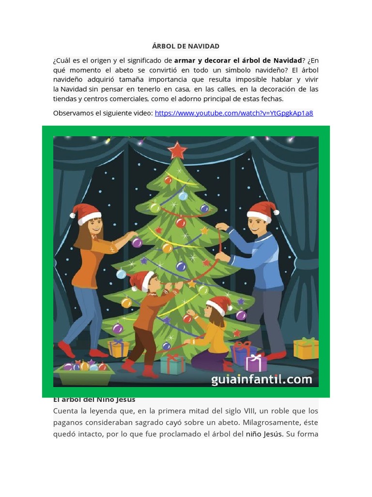 Arbol de Navidad | PDF | Árbol de Navidad | Navidad