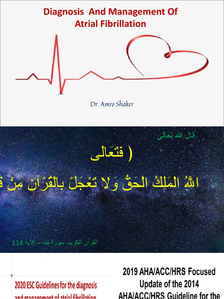 Diagnosis and Management of AF | PDF | Electrocardiography | Heart
