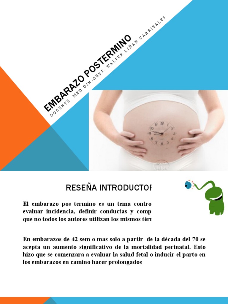 Embarazo Postermino | PDF | El embarazo | Parto