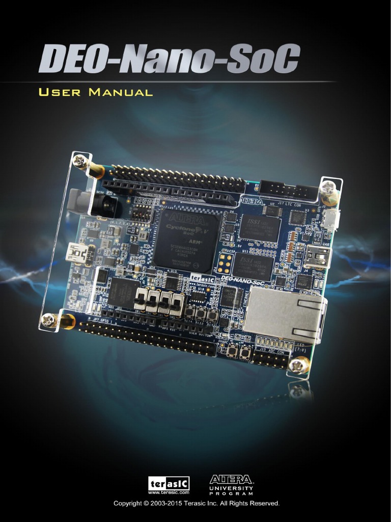 De0-Nano-Soc User Manual: November 7, 2019 | PDF | Field Programmable Gate Array | Information Age