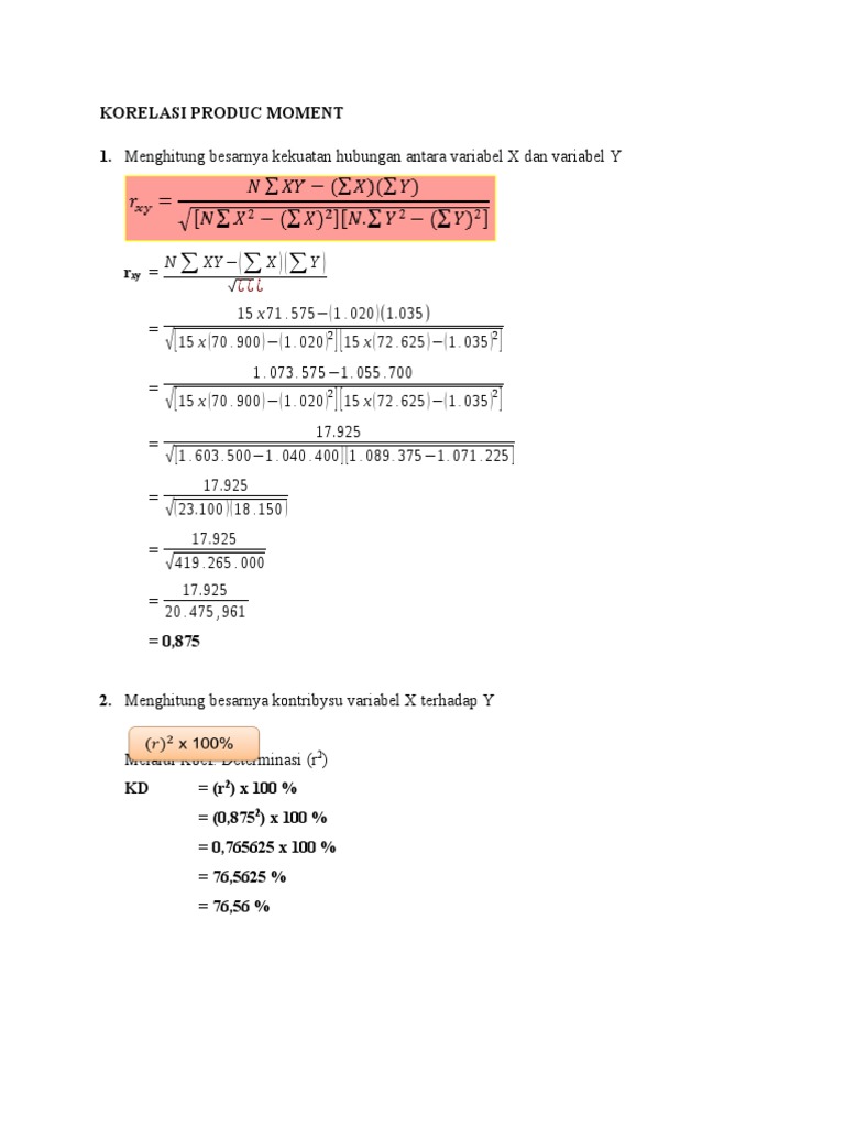 Rumus Statistik | PDF