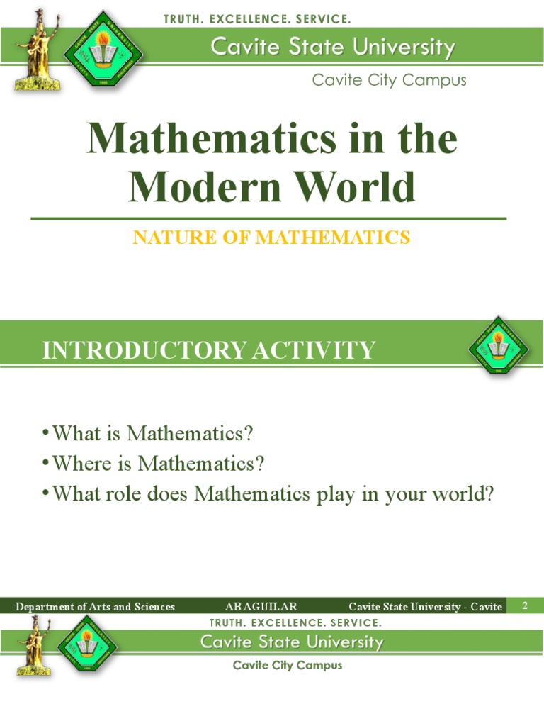 GE MATH - Nature of Mathematics | PDF | Pattern | Symmetry