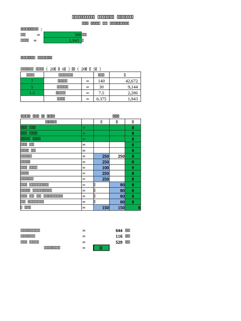 Barge Material Calculations | PDF | Naval Warfare | Warships