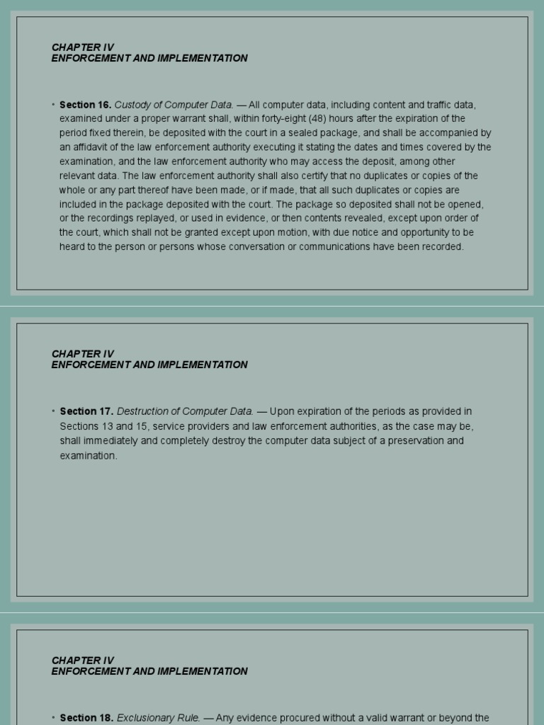 Ra 10175 | PDF | Law