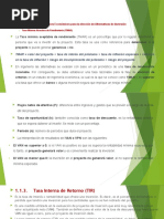 Calculo de La Tmar | PDF | Valor presente neto | Tasa interna de retorno