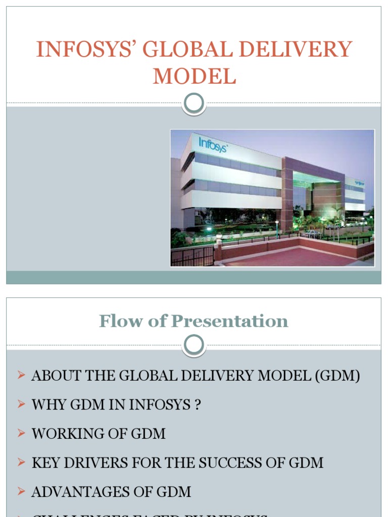 Infosys Global Delivery Model Overview | PDF