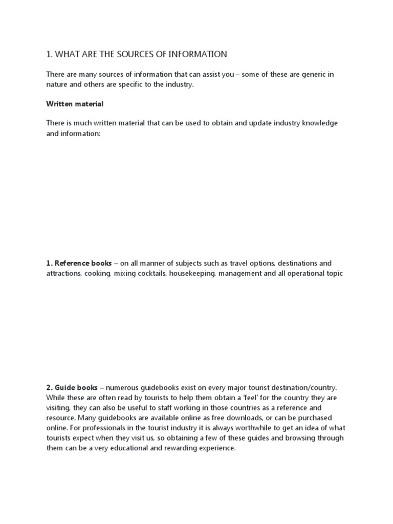 Sources Of Info Pdf Libraries Guide Book