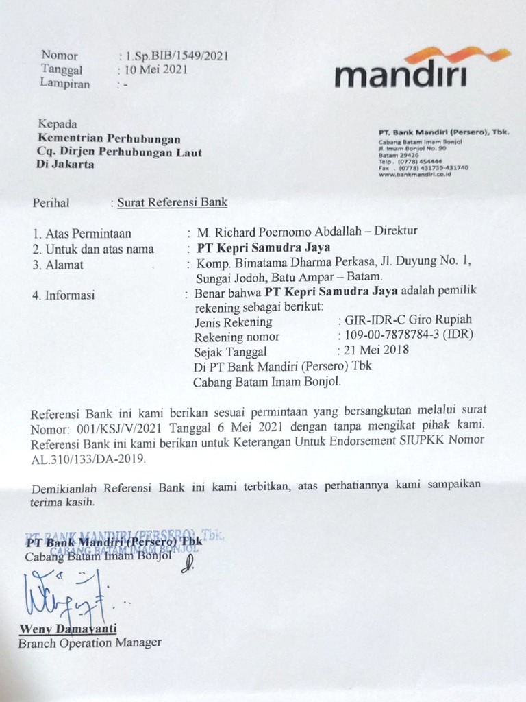 Bank Referensi KSJ SIUPKK Resize | PDF