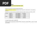 Ejercicios Peps, Ueps y Promedio Ponderado Resuelto | PDF