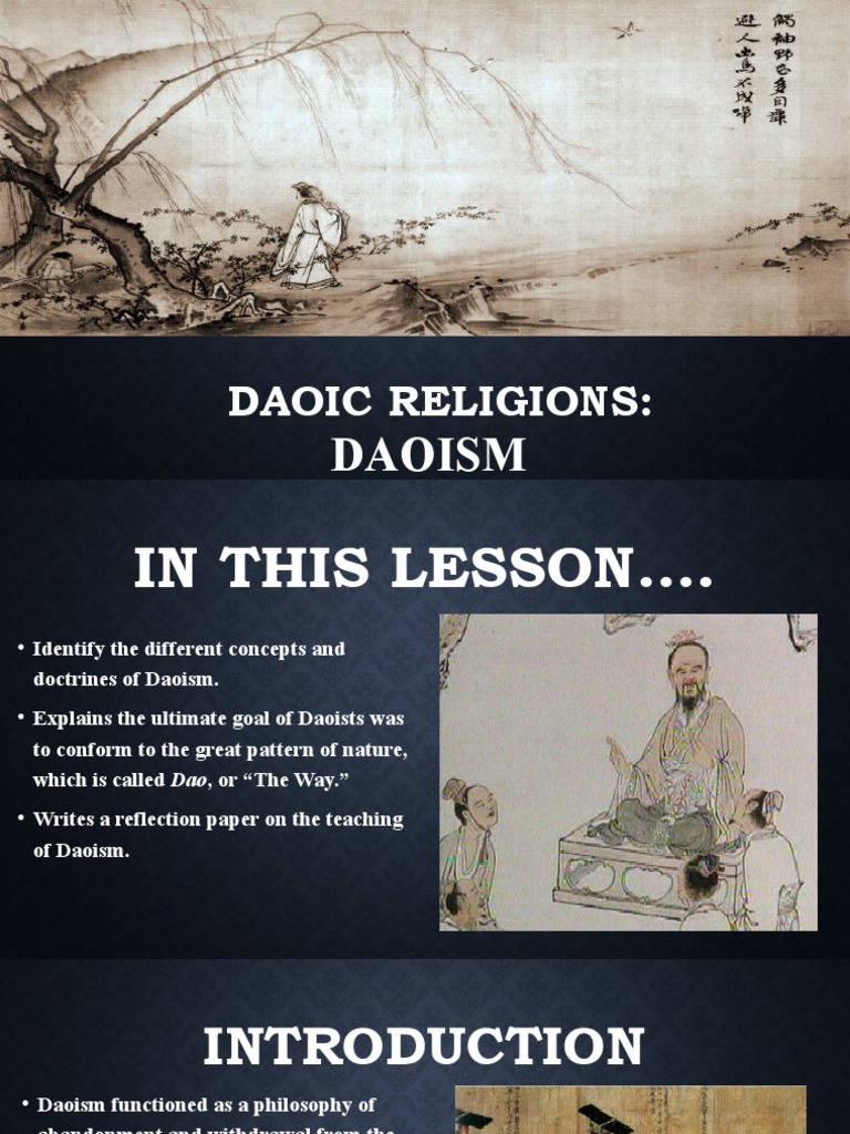 Daoic Religions:: Daoism | PDF | Tao | Laozi