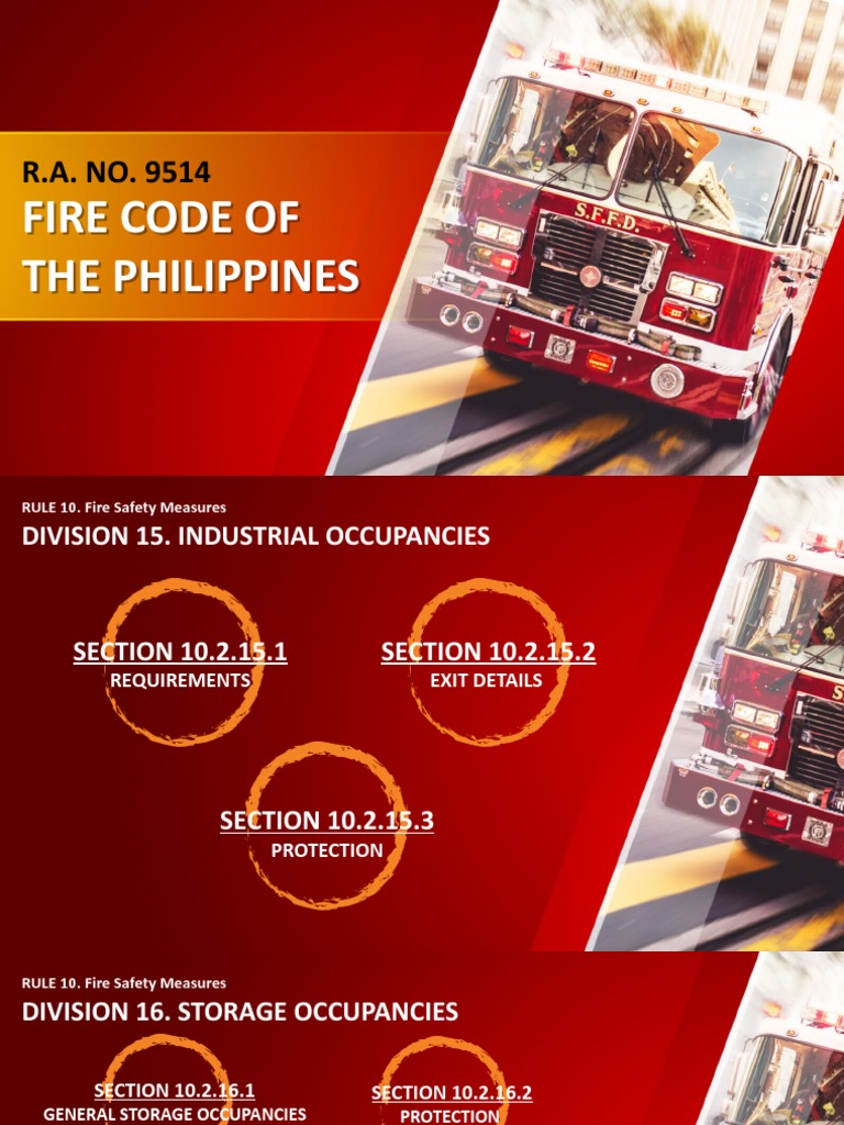Fire Code of The Philippines | PDF | Fire Safety | Fires