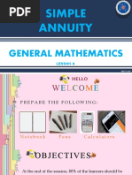 Solved Problems For Deferred Annuity | PDF | Present Value | Interest