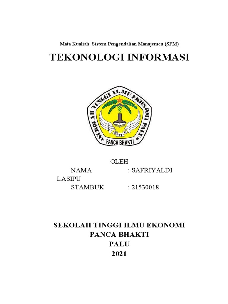 Makalah Teknologi Informasi | PDF