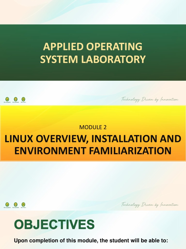Module 2 - Linux Installation and Environment Familiarization | PDF ...