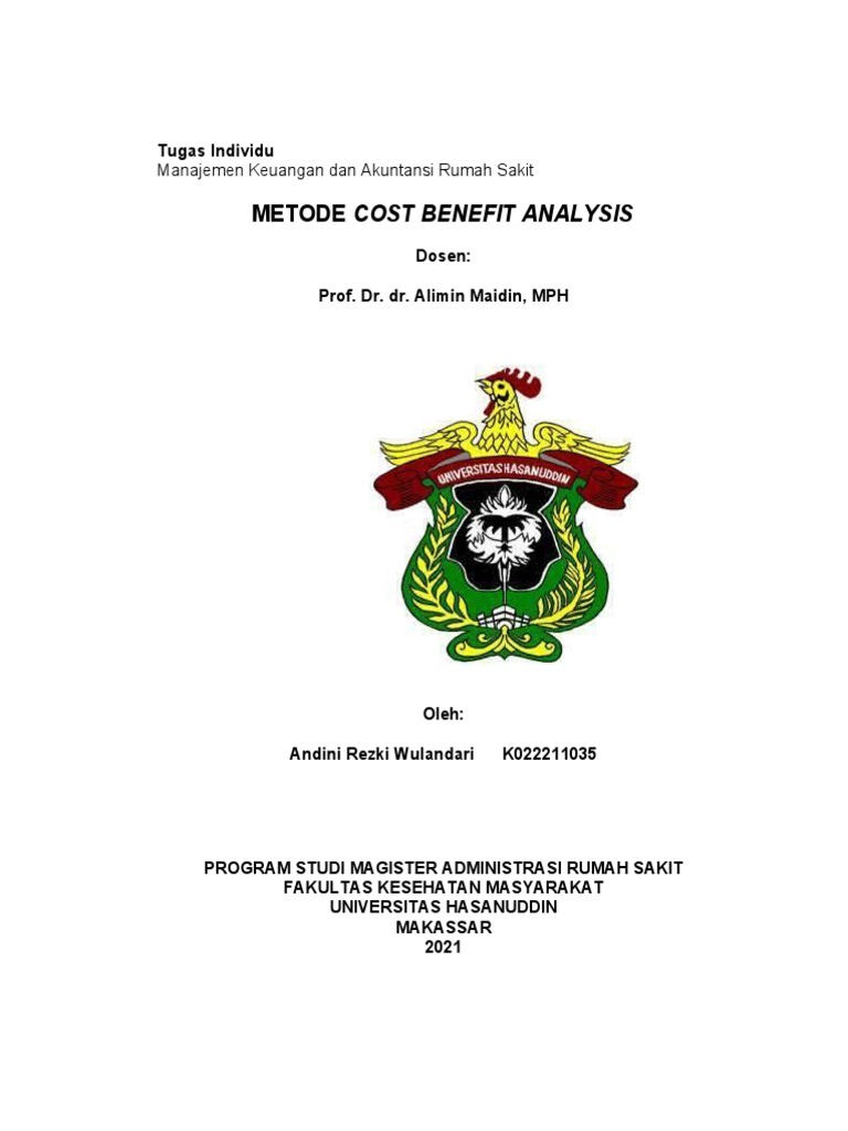Analisis Biaya Manfaat Metode Cost Benefit Analysis pada Proyek ...